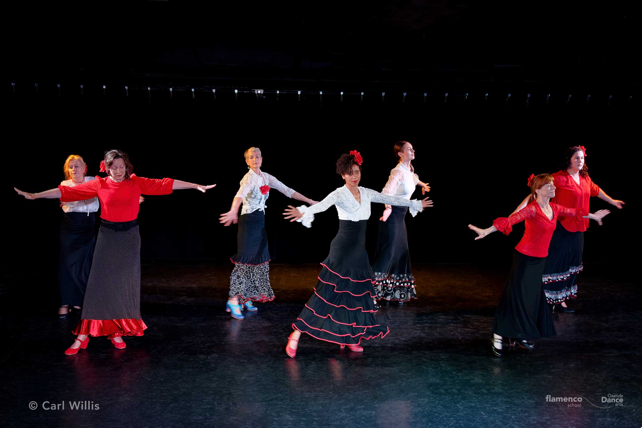 Flamenco Student Showcase Photo Gallery - OSENDE DANCE ARTS